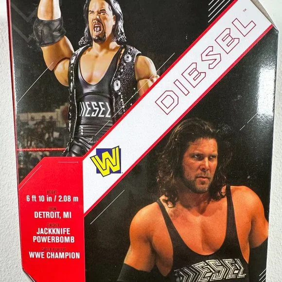 Diesel Wwf Diesel Kevin Nash WWE WWF Mattel Creations Crowdfund